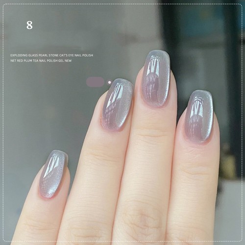 Glass Bead Nail Polish Cat Eye Nail Polish Nail Accessories Nail Art