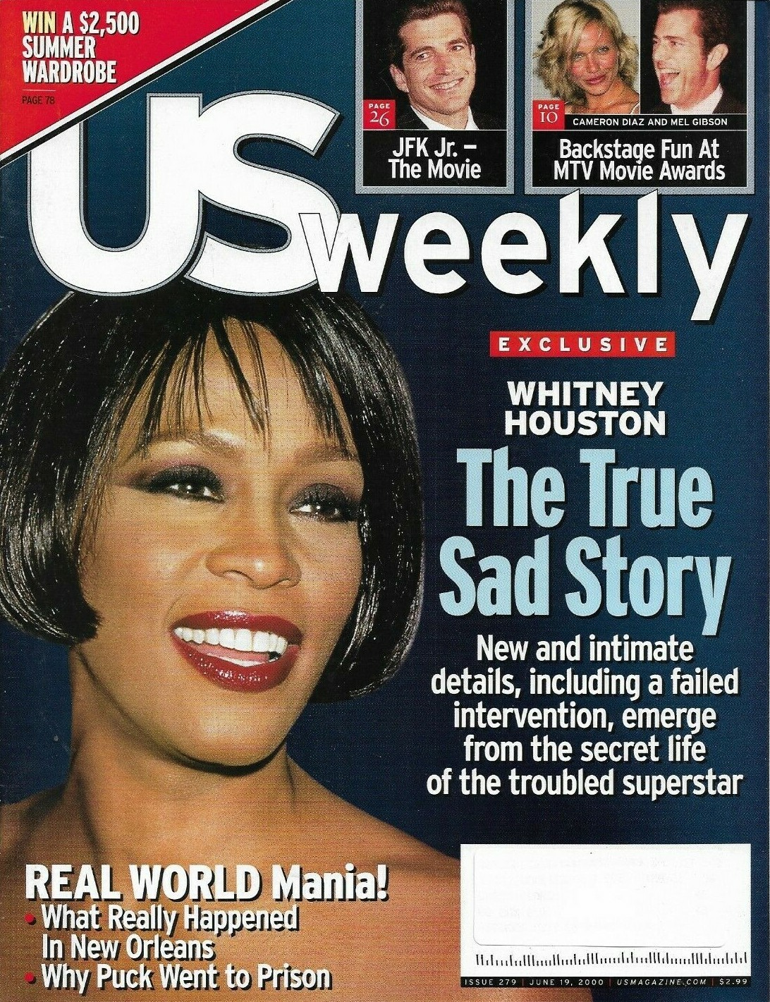 Whitney Houston Magazine Covers
