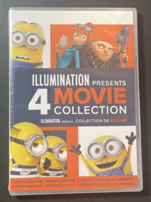 Despicable Me 4-Movie Collection (DVD) NEW | eBay
