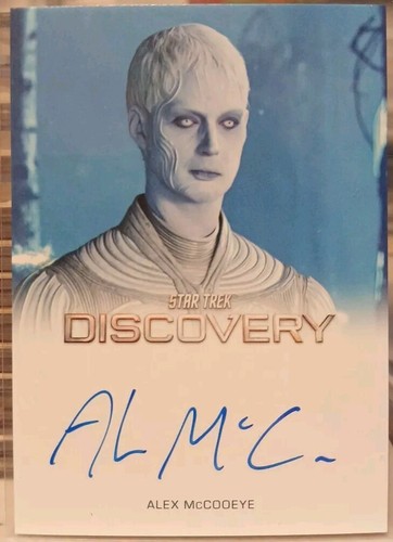 Star Trek Discovery Season 4 Alex McCooeye Autograph Card as Lee'u 2023 ...