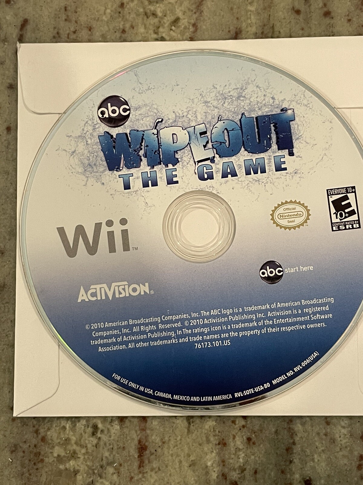 Wipeout: The Game - Nintendo Wii Game- Disc Only Tested 47875761735 | eBay
