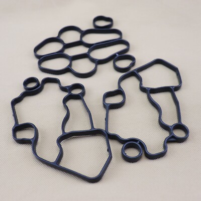 2sets For Audi VW Oil Filter Housing Gasket and Cooler 2.0 L 06D 06F ...