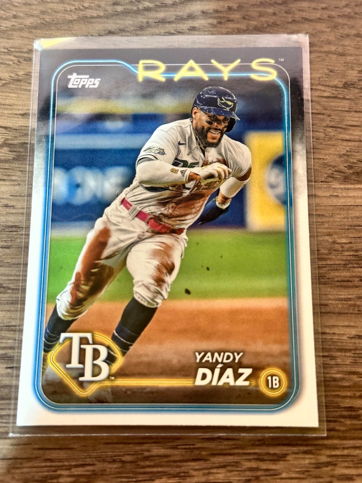 2024 Topps 52 Yandy Diaz Tampa Bay Rays Baseball Card | eBay