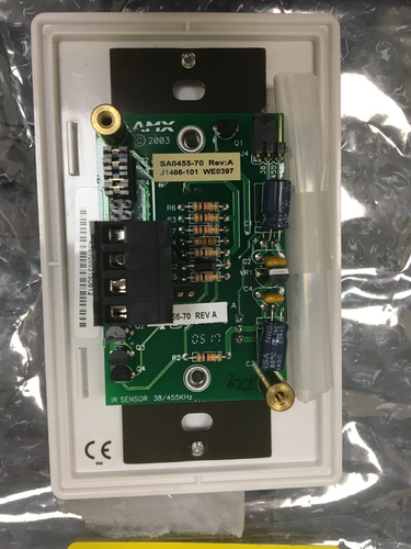 AMX FG458-10 IRX-DM+ Wall-Mount Remote IR Sensor, White | eBay