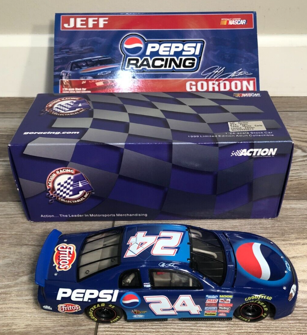 1:24 ACTION RCCA #24 PEPSI RACING FRITOS 1999 JEFF GORDON LIMITED ...