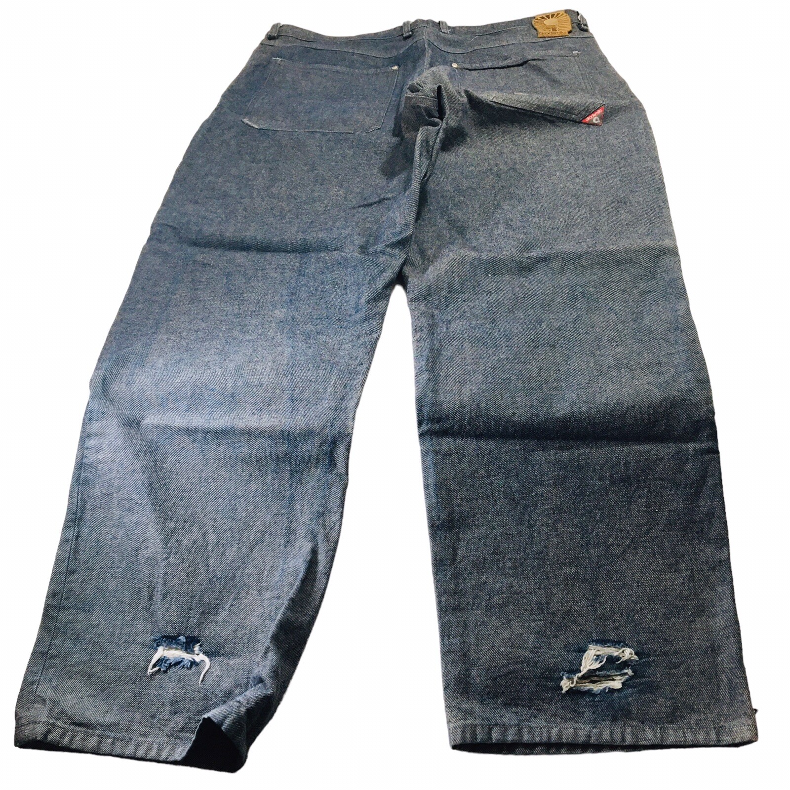 Vtg Akademiks Street Wear Y2K Double Knee Baggy Denim… - Gem