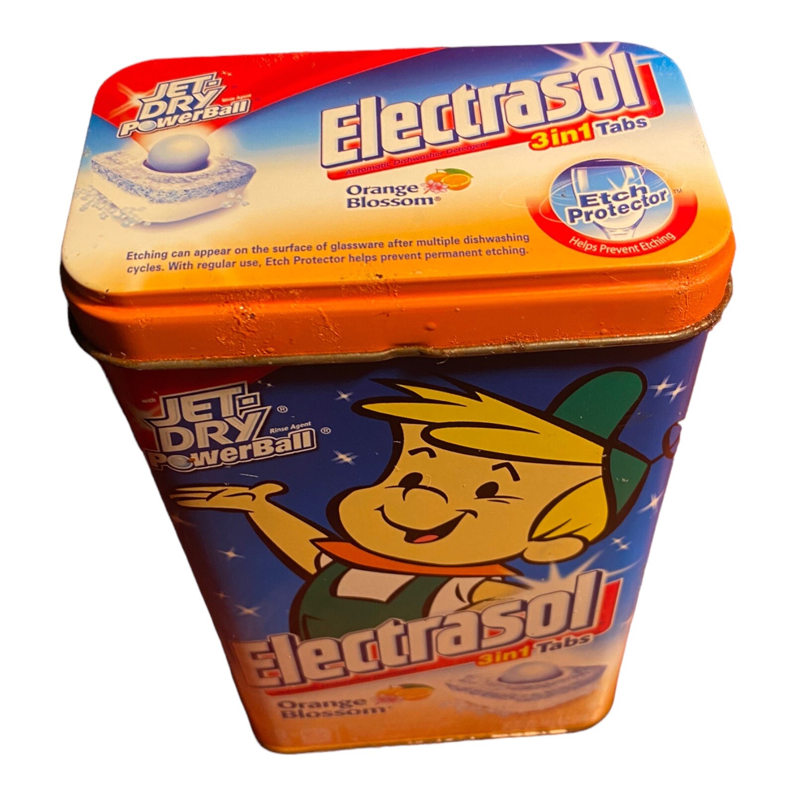 Electrasol Collectible Tin Can The Jetsons ELROY Limited Edition Hanna ...