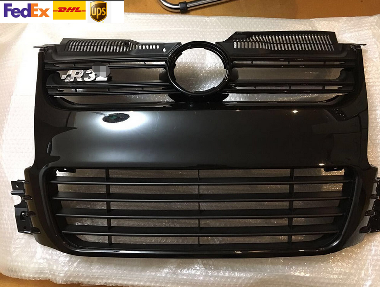 For Volkswagon Golf 5 MK5 R32 Front Bumper black Mesh Grille Grill | eBay