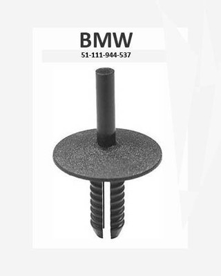BMW Bumper Mounting Push Pin / Clip / Retainer / Rivets Pack of 10 | eBay