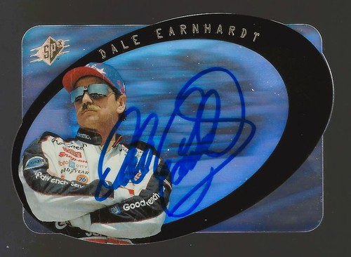 1996 Upper Deck SPx #3 Dale Earnhardt Sr Autograph Auto Signed NASCAR ...