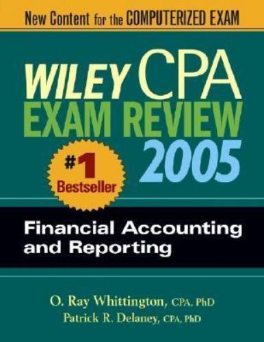 Wiley CPA Examination Review 2005, Financial Accounting and Reporting ...