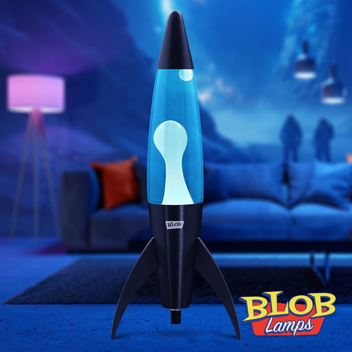 Blue Lava Lamp With Wax Best Lava Lamps To Give Your Home A Retro Glow