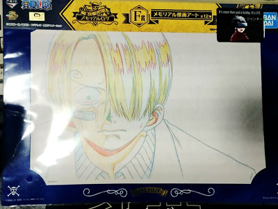 Anime One Piece Animation Cel Print Design Memorial Log F Sanji Japan ...