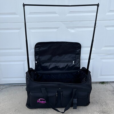 Dream Duffel Large Black Bag for Dancers Luggage with Retractable ...