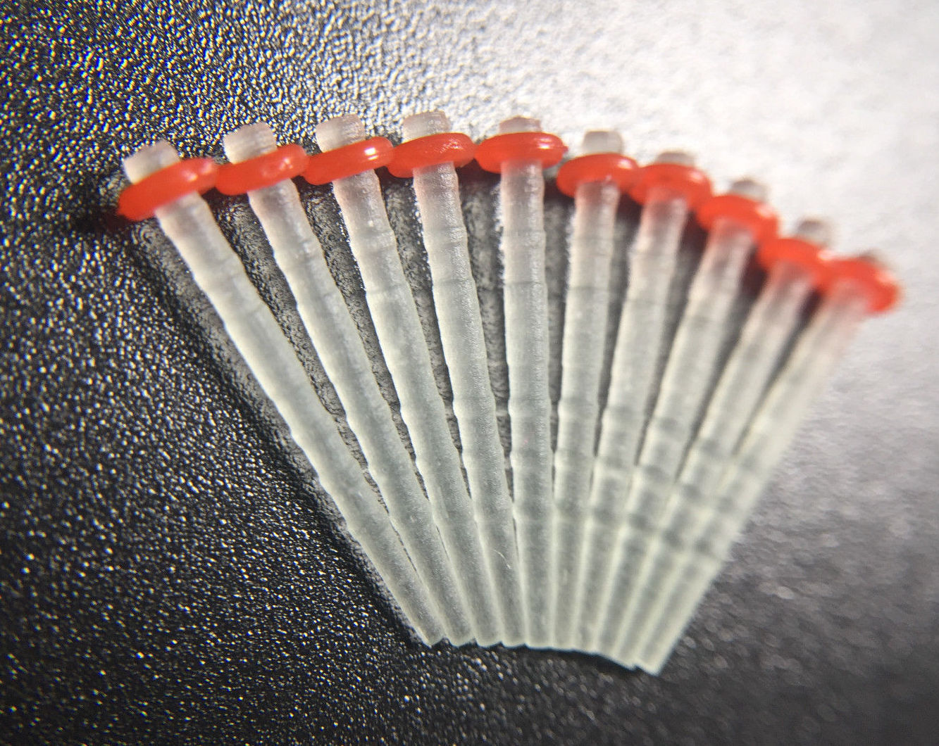 Dental Quartz Fiber Post Glass Root Canal Pin Screw Post 1.2mm 1.4mm 1 ...