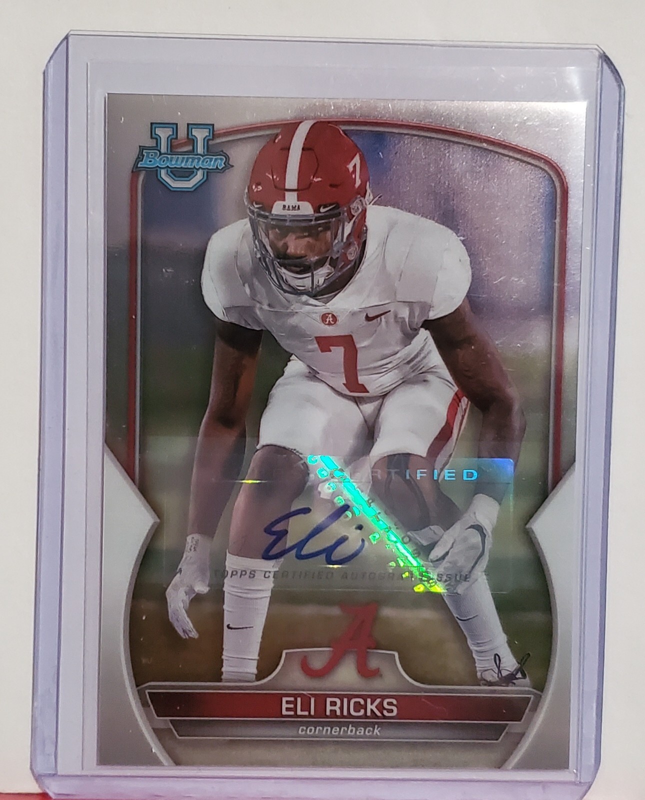 Eli Ricks 2022 Bowman University Auto Autograph | eBay