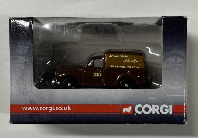 Corgi Trackside Dg211005 Morris 1000 Brown Muffs Department Boxed for ...