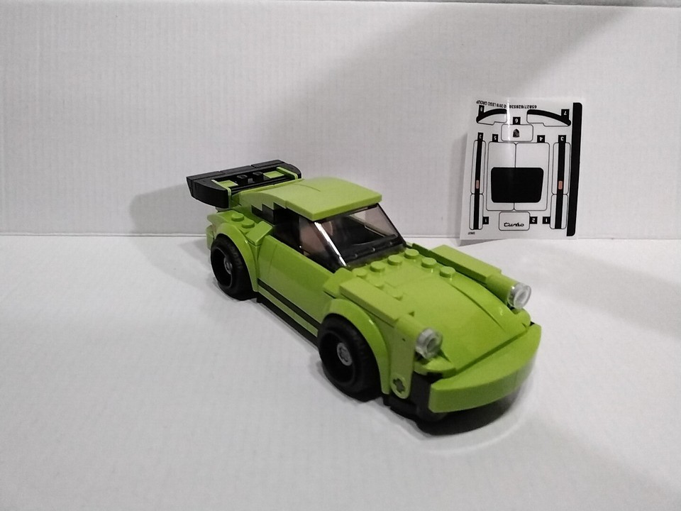 LEGO 75895 Speed Champions 1974 Porsche 911 Turbo 3.0 - Custom Colors ...