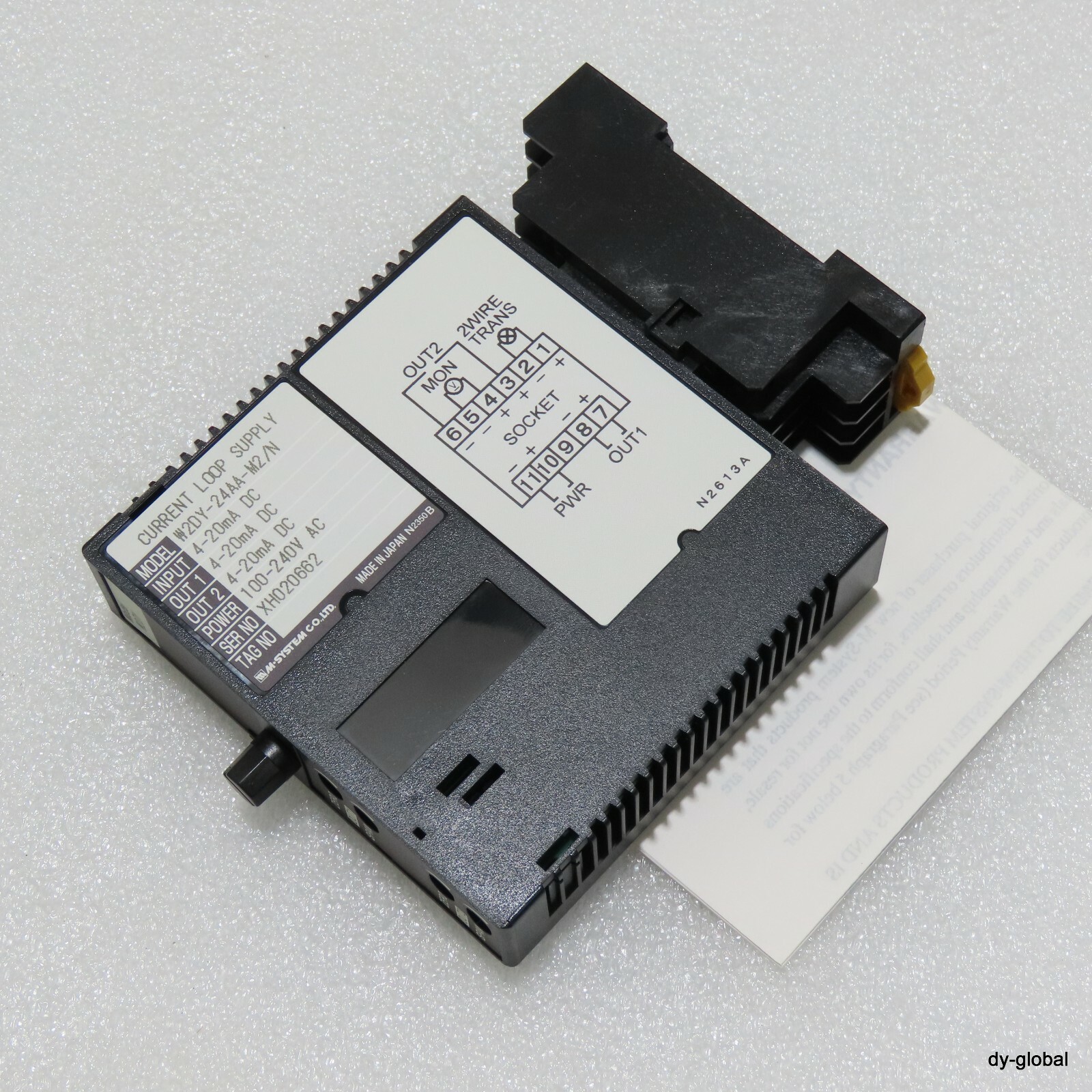 M-SYSTEM NIB W2DY-24AA-M2/N CURRENT LOOP SUPPLY ELEC-I-1538=9C29 | eBay