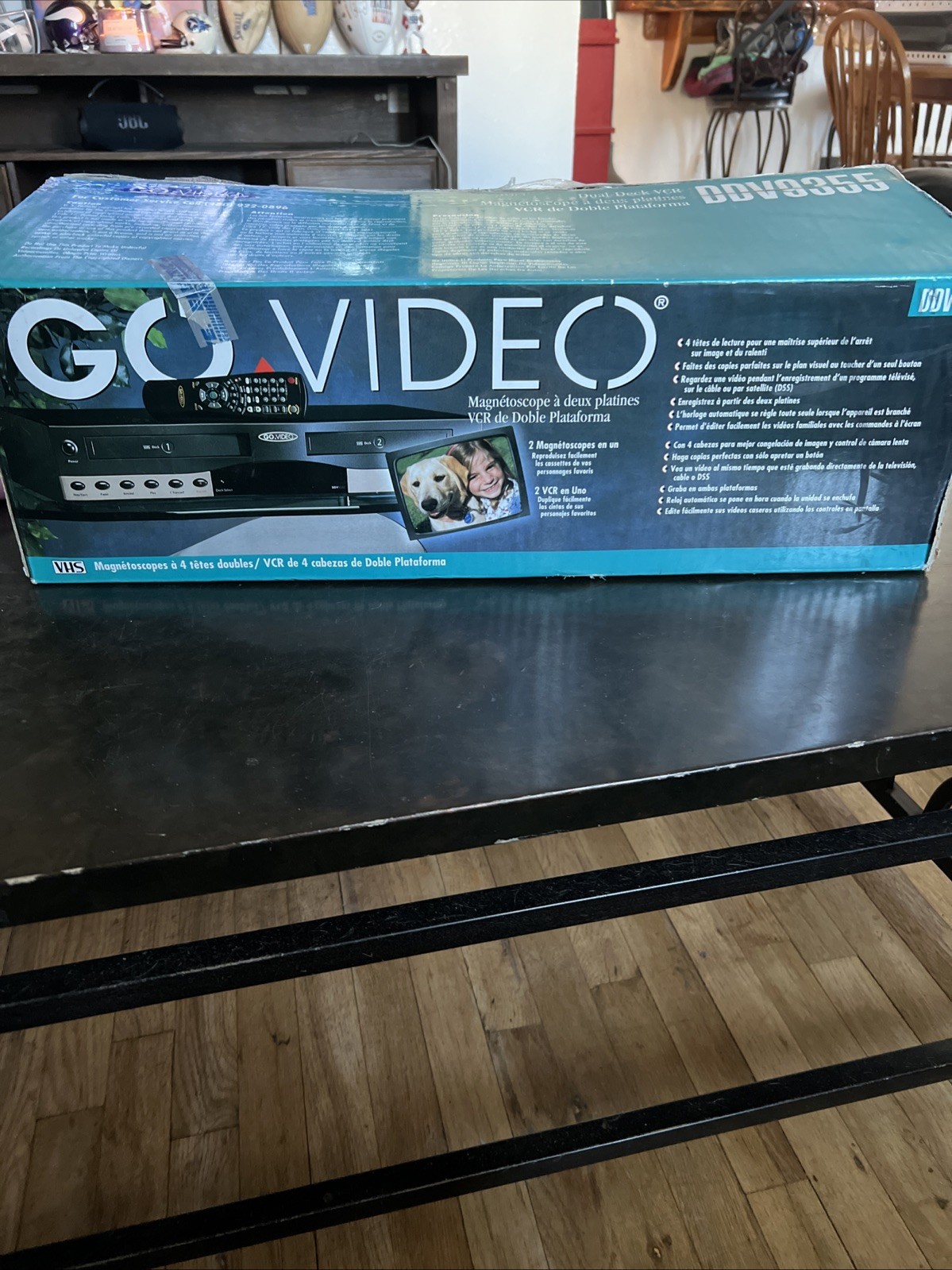 GO VIDEO DUAL DECK VCR DDV9355 New in Box Never Used | eBay