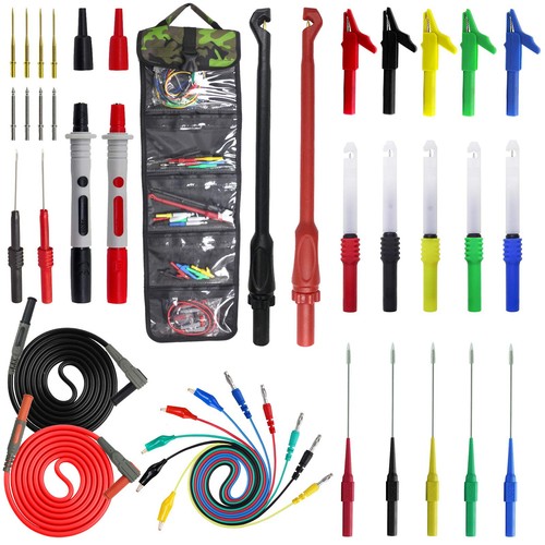 40-in-1 Multimeter Back Probe Test Lead and Test Probe Kit for ...