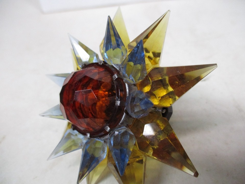 1930s C-9 Giant Double Row MATCHLESS STAR Light - Amber Blue Amber | eBay