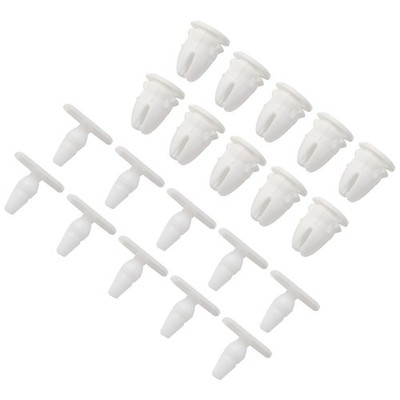 Clips Trim Plastic Push Replaces 20PCS Attachment Button Car ...