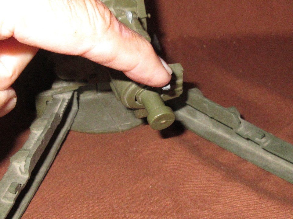 Vintage Marx Firing US Army M59 155 MM Long Tom Howitzer Field Cannon ...