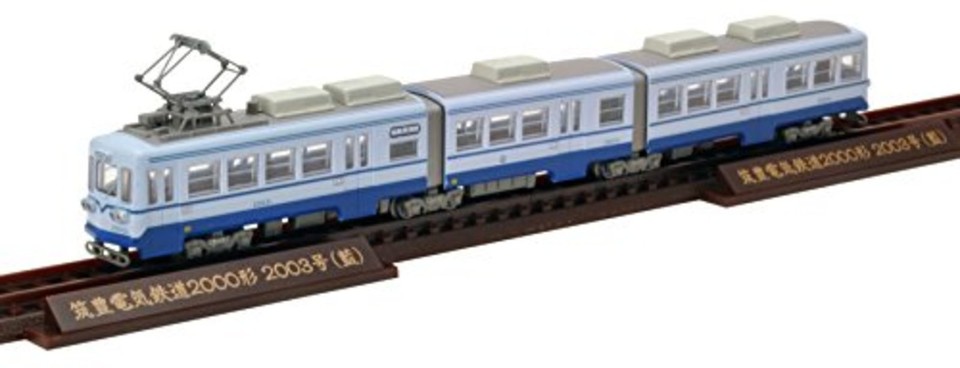 Tommy Tech Jiokore railway collection Chikuho electric railway 2000 ...