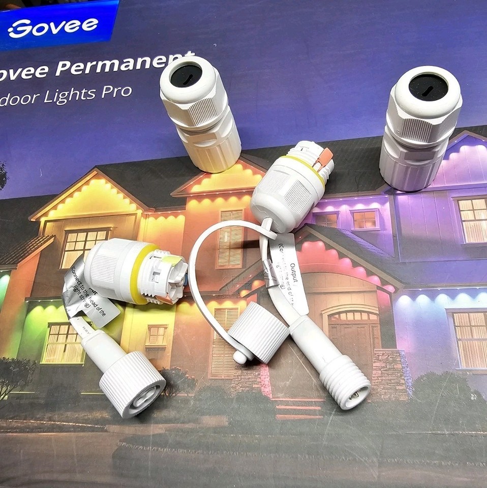 Govee Permanent Outdoor Lights Pro White Splice Set | eBay