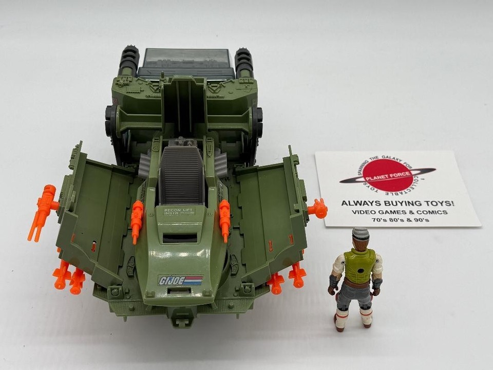 1986 HAVOC & Cross Country Complete GI Joe H.A.V.O.C. Vehicle & Figure ...