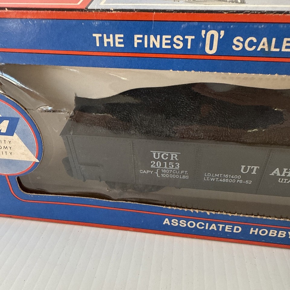 AHM #7304D Utah Coal Car O Scale NOS. No. 20153 | eBay