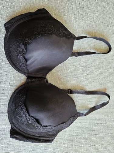 M&S Padded Underwired Bra Black Size 42C | eBay UK