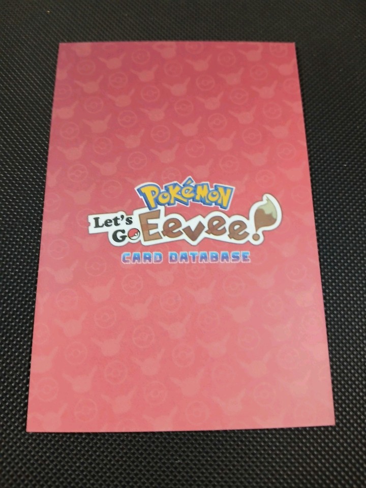 Pokemon Let's Go Eevee Database Set Peru Umbreon Circle Cracked Ice US ...