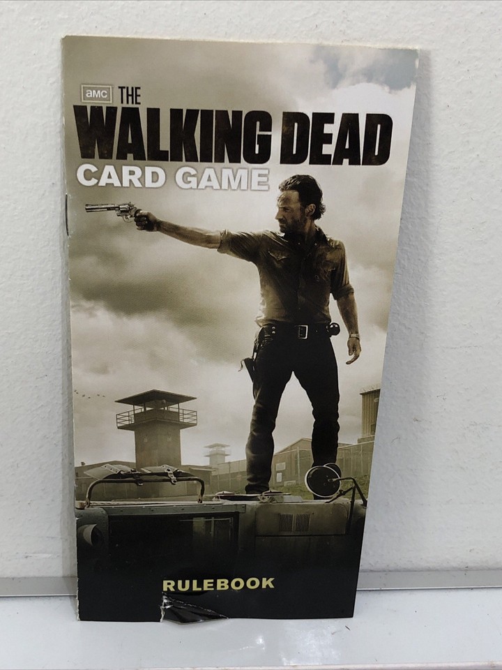 The Walking Dead Card Game Factory COMPLETE Cards Directions Box ...