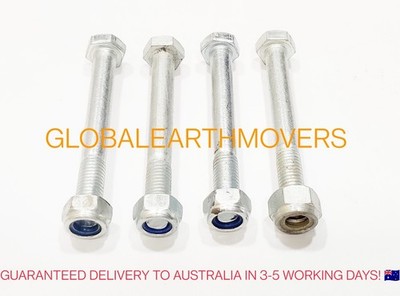 JCB BACKHOE - BOLT & NUT M12x80, PACK OF 4 PCS. ( PART # 1315/3518Z ...