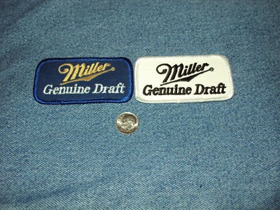 Miller Brewery Patches " Driver style " Front Pocket | eBay