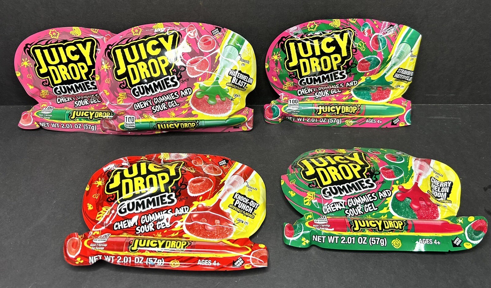 Topps Juicy Drop Gummies 16ct for sale online | eBay