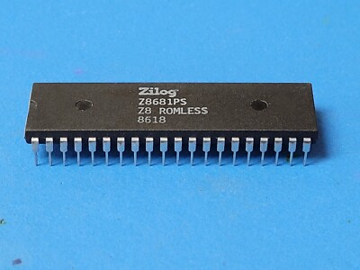 (1 PC) Z8681PS ZILOG Microcontroller, 8-Bit, 8MHz, CMOS, PDIP40 | eBay