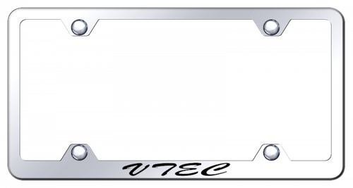 Honda VTEC Script Laser Etched 50 State Legal License Plate Frame ...