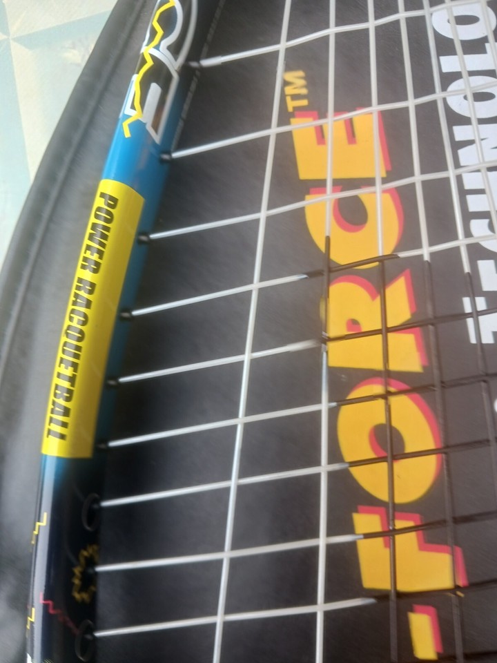 E-Force 22"Long String Titanium. 10.5 Cross-string Racquetball Racquet ...