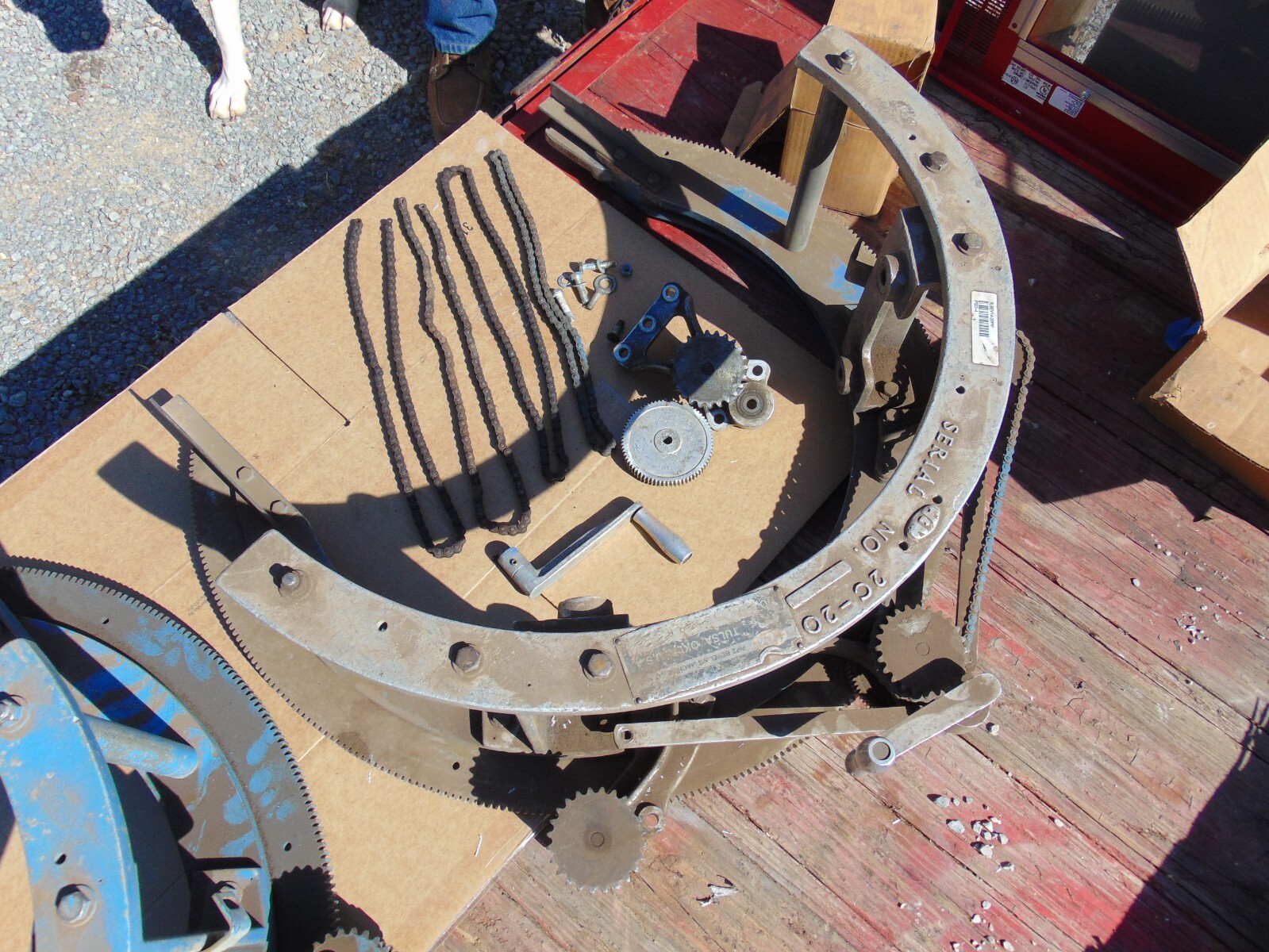 (2) H&M Beveling Machine 2C-20 12"-20" Pipe Parts Lot of 2 | eBay