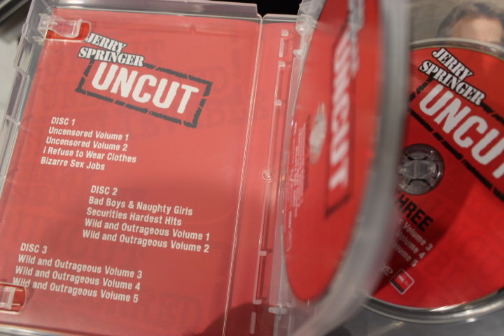 JERRY SPRINGER UNCUT RARE DELETED PAL DVD TV SERIES 11 CRAZIEST SHOW ...