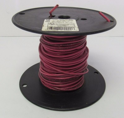 UNDERWRITERS LABORATORIES E51583 RED 12 AWG STRANDED COPPER WIRE ...