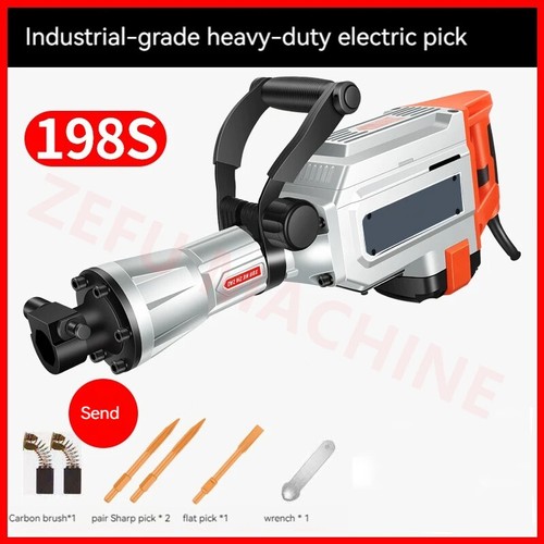 65/95/115 Large Electric Pickaxe High Power Concrete Single Use Heavy ...