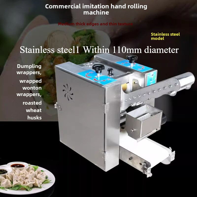 Dumpling Skin Machine Flour Tortilla Dumpling Wrapper Skin Making ...