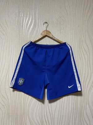 BRAZIL 2006 2008 HOME FOOTBALL SOCCER SHORTS NIKE sz S MEN VINTAGE | eBay