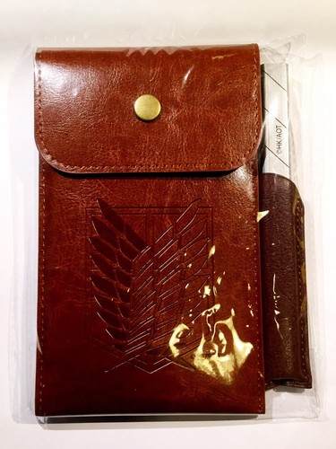 Loot Anime Exclusive- Attack on Titan- Pouch & Note Pad Set- Brand New ...