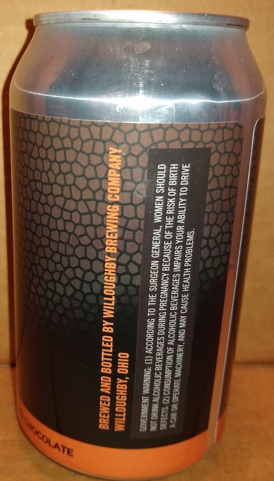 Nut Smasher Imperial Stout 12 oz. beer can Willoughby Brewing Co. | eBay