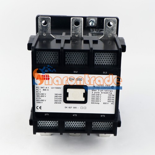 ONE ABB Contactor EH550 EH-550-30-11 SK827005-AL 220V for sale online ...
